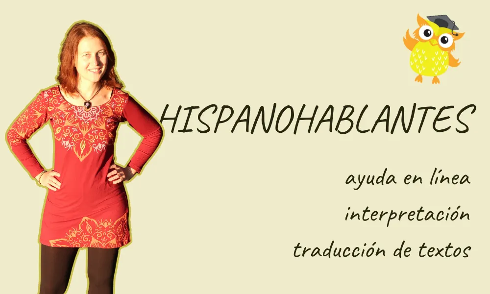 Para hispanohablantes: ayuda en línea, interpretación y traducción